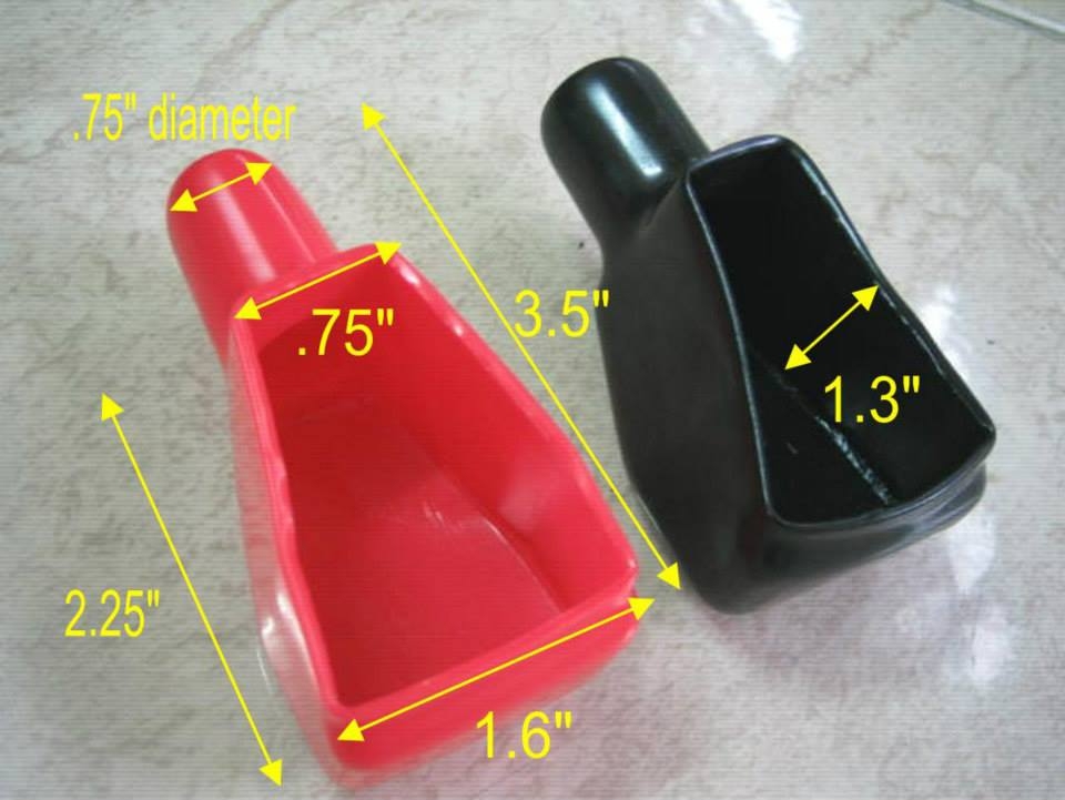 OEM Engineering OEM style battery terminal with covers set, Car Parts ...