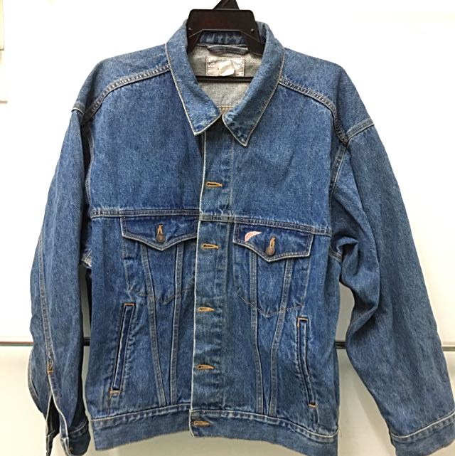 RED WING JEANS JACKET, Men's Fashion, Bottoms, Jeans on Carousell