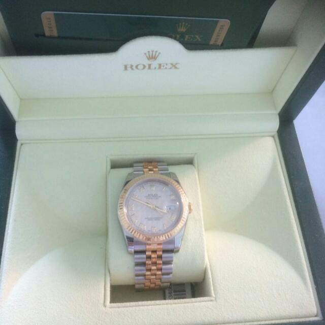 Rolex Watch With Receipt, Luxury, Watches on Carousell