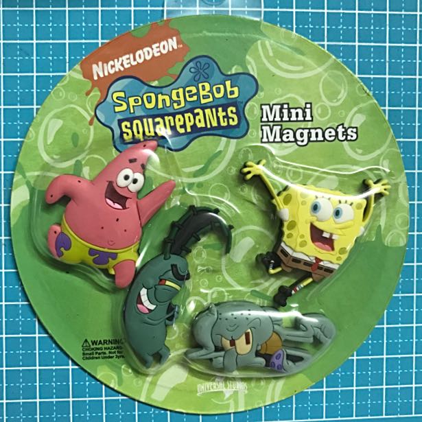 SpongeBob SquarePants Mini Magnets, Hobbies & Toys, Toys & Games on ...