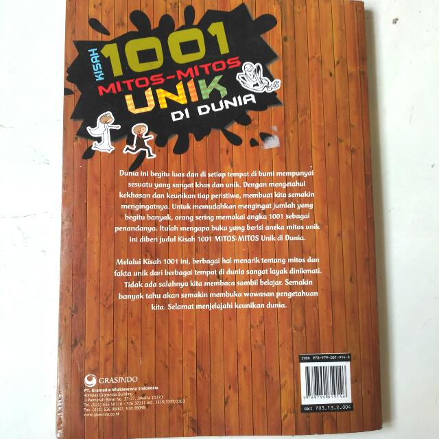 Buku Anak-Anak Kisah 1001 Mitos-Mitos Unik Di Dunia, Buku & Alat Tulis ... Buku Anak-Anak Kisah 1001 Mitos-Mitos Unik Di Dunia, Buku & Alat Tulis ...