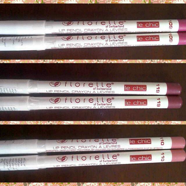 Florelle Lip Pencil "Le Chic", Beauty & Personal Care, Face, Makeup on ...