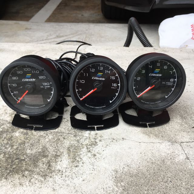 Replica Greddy Gauges, Car Accessories on Carousell