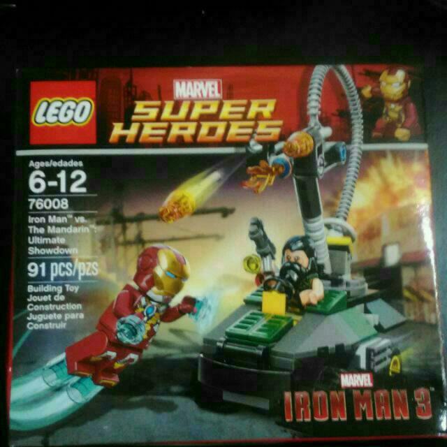 Lego 76008 Iron Man Vs The Mandarin, Hobbies & Toys, Toys & Games on ...