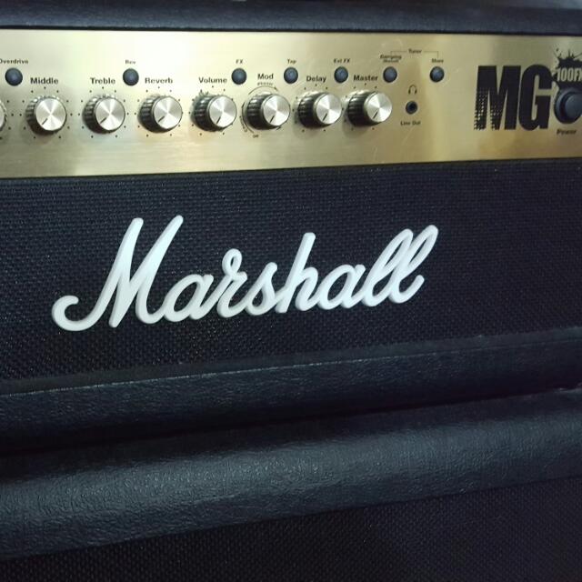 Marshall Amplifier STACK - MG100FX, Audio, Soundbars, Speakers ...