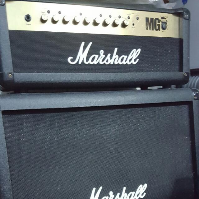 Marshall Amplifier STACK - MG100FX, Audio, Soundbars, Speakers ...