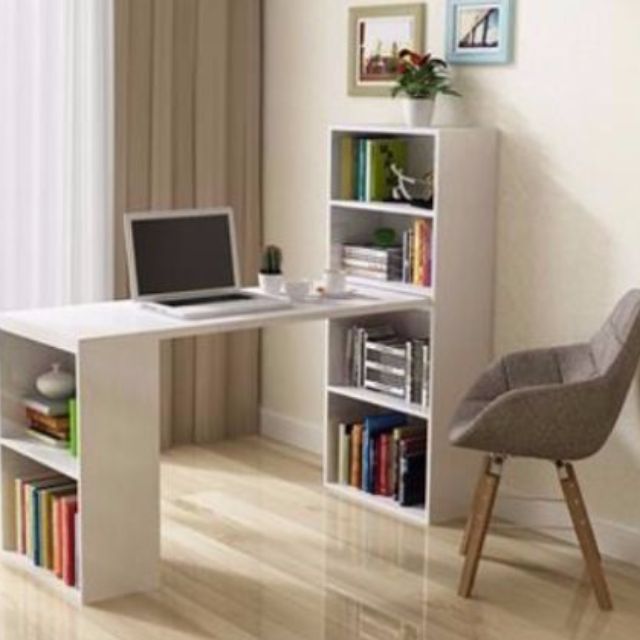 Modern Computer Table Shelf, Furniture & Home Living, Furniture, Tables ...