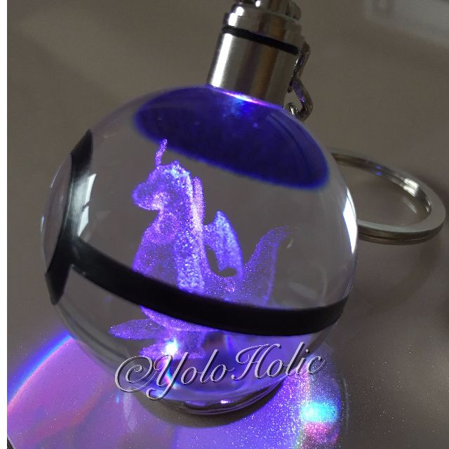 Pokemon: Crystal Pokeball keychain, Hobbies & Toys, Stationery & Craft ...