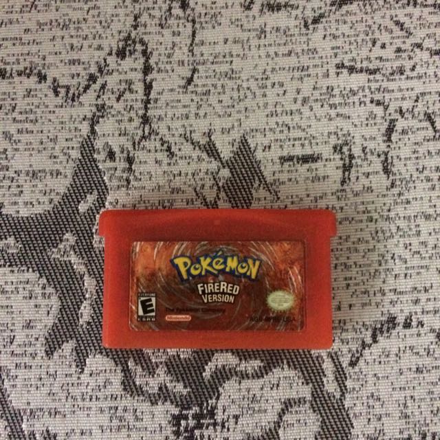 Pokemon: FireRed Version For Gameboy Advanced, Video Gaming, Video ...