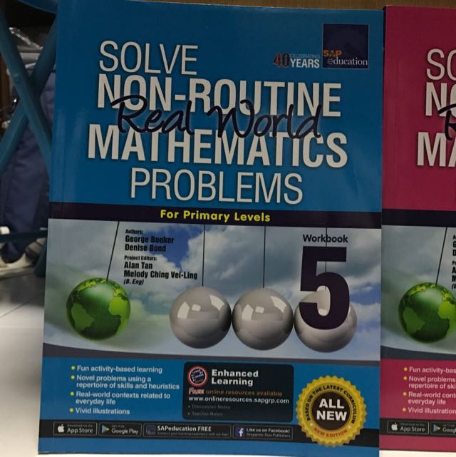 Solve Non-Routine Real World Mathematics Problems for Primary Levels, Hobbies & Toys, Books ...