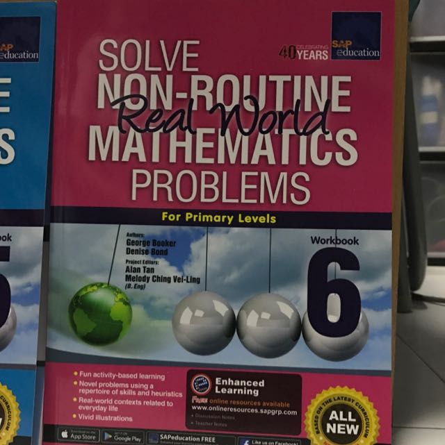 Solve Non-Routine Real World Mathematics Problems for Primary Levels ...