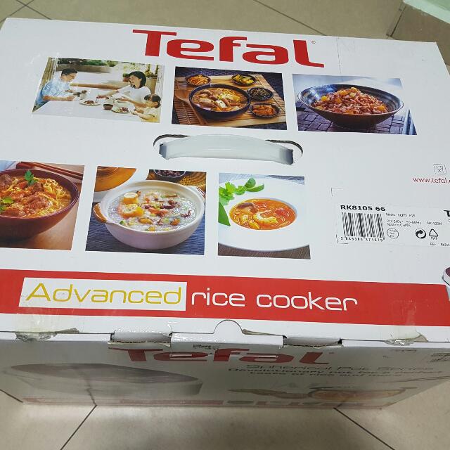 TEFAL RK8105 RICE COOKER1.8L, TV & Home Appliances, Kitchen Appliances ...