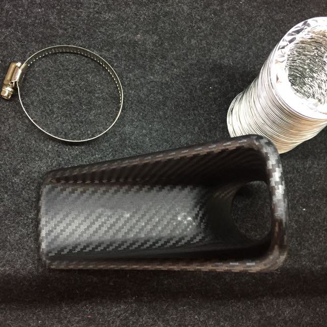TM Square Cold Air Intake Scoop & Duct, Car Accessories on Carousell