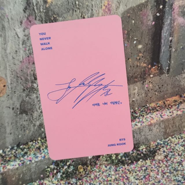 [RESERVED] *OFFICIAL* BTS YNWA JUNGKOOK PHOTOCARD, Hobbies & Toys ...