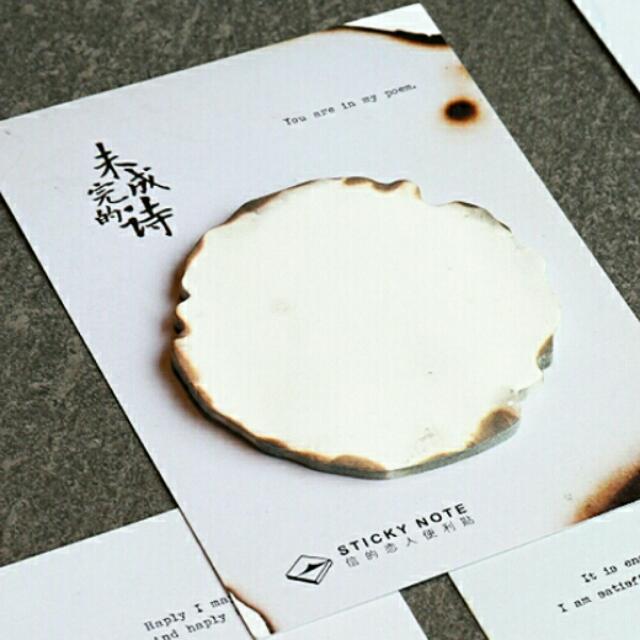 BNIP Burnt Post Its, Hobbies & Toys, Stationery & Craft, Stationery ...