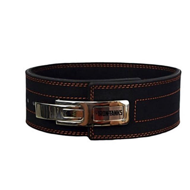 IRON TANKS 10MM LEVER Weight Lifting Belt (IPF Approved), Sports ...
