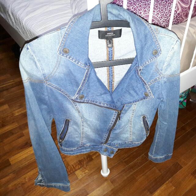 MNG denim jacket, Women's Fashion, Coats, Jackets and Outerwear on ...