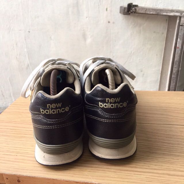 New Balance 367 black "leather", Fesyen Pria, Sepatu di Carousell