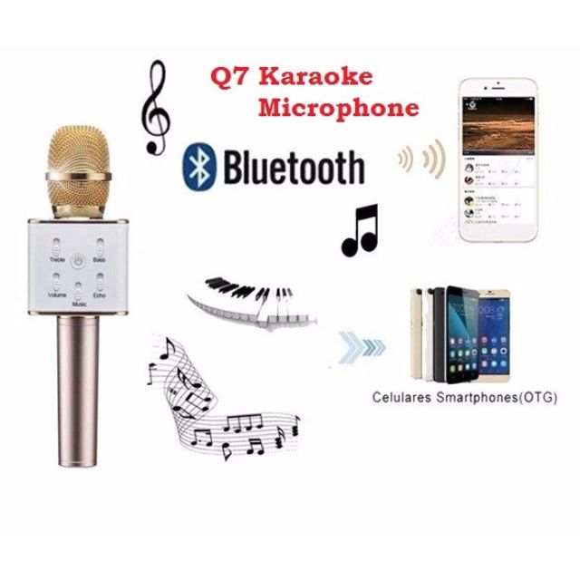 Q7 Karaoke Microphone - FREE POSTAGE, Audio, Portable Audio Accessories ...