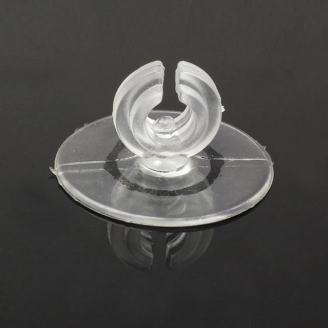 Aquarium Soft Plastic Suction Cup Holder Fish Tank Sucker Pipe Clip ...