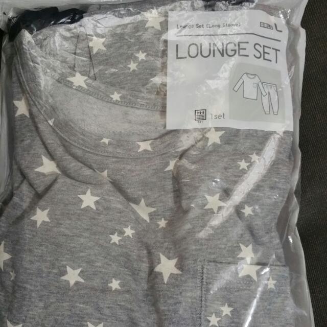 Uniqlo Lounge Set, Babies & Kids, Babies & Kids Fashion on Carousell