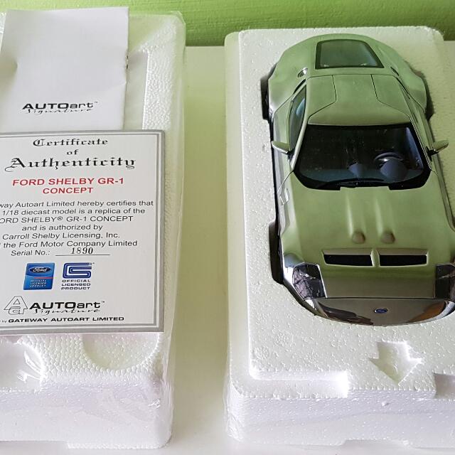 AUTOart 1/18 Ford Shelby GR-1 Concept - Aluminium Casting, Hobbies ...