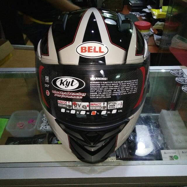 bell revolver evo ghost modular helmet, Motorbikes on Carousell