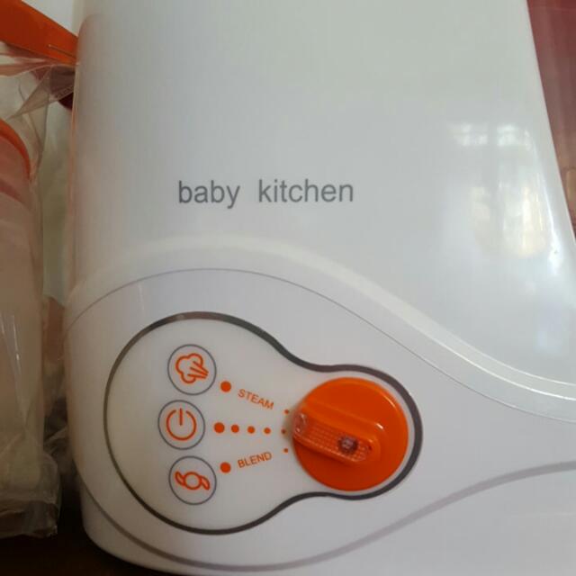 Bololo baby 2in1 blender + steamer(make your own puree), Babies & Kids ...