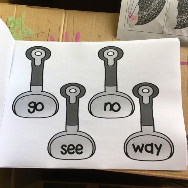 Digging For Sight Words Printable -66pages, Hobbies & Toys, Books ...