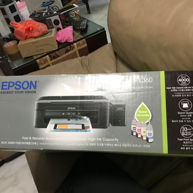 EPSON L360 Printer, Computers & Tech, Printers, Scanners & Copiers on ...