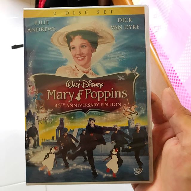 Mary Poppins DVD, Hobbies & Toys, Music & Media, CDs & DVDs on Carousell