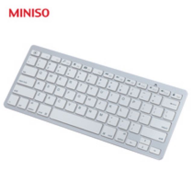 Miniso Bluetooth Keyboard (Silver), Mobile Phones & Gadgets, Mobile ...
