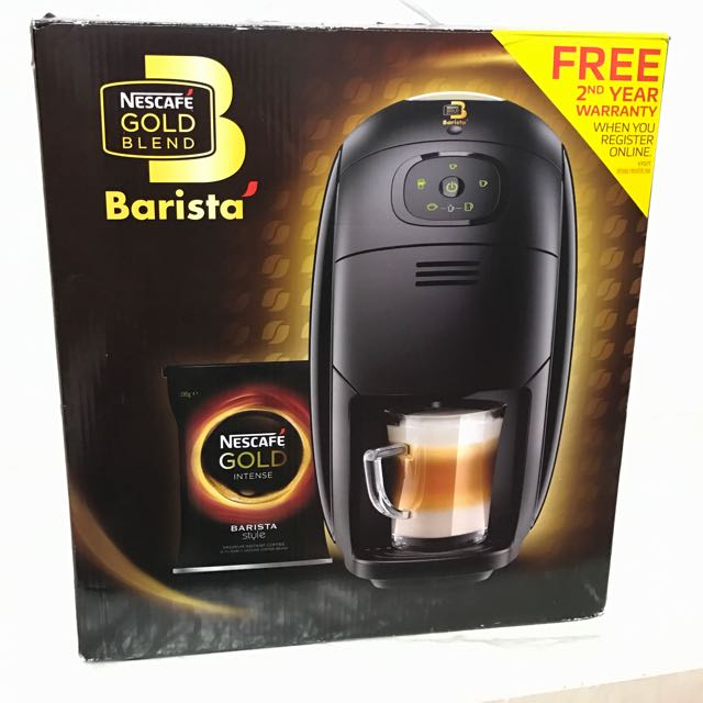 Nescafe Gold blend barista machine, TV & Home Appliances, Kitchen ...