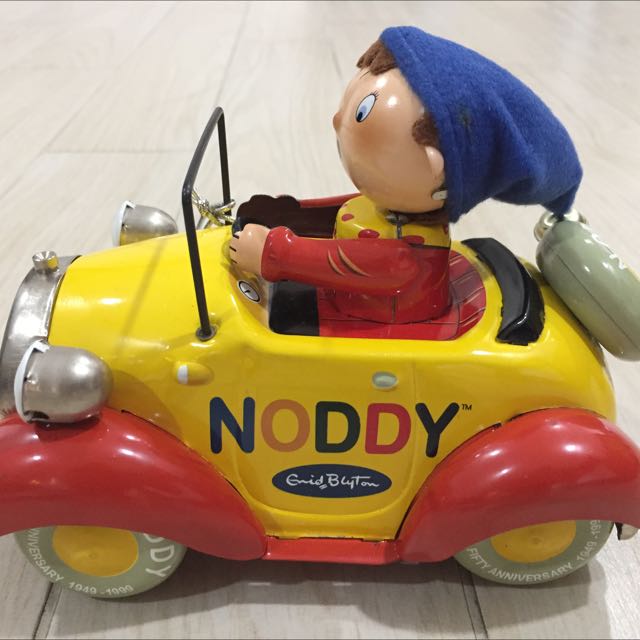 Noddy Limited Edition Mechanical Wind Up Tin Toy Car, Hobbies & Toys ...