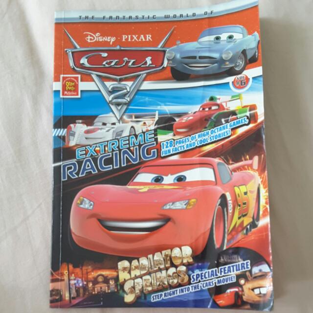 Kids Books - The Fantastic World Of Cars By Disney Pixar, Hobbies ...