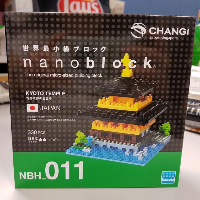 Kyoto Temple Nanoblock Changi Airport Exclusive, Hobbies & Toys, Toys ...