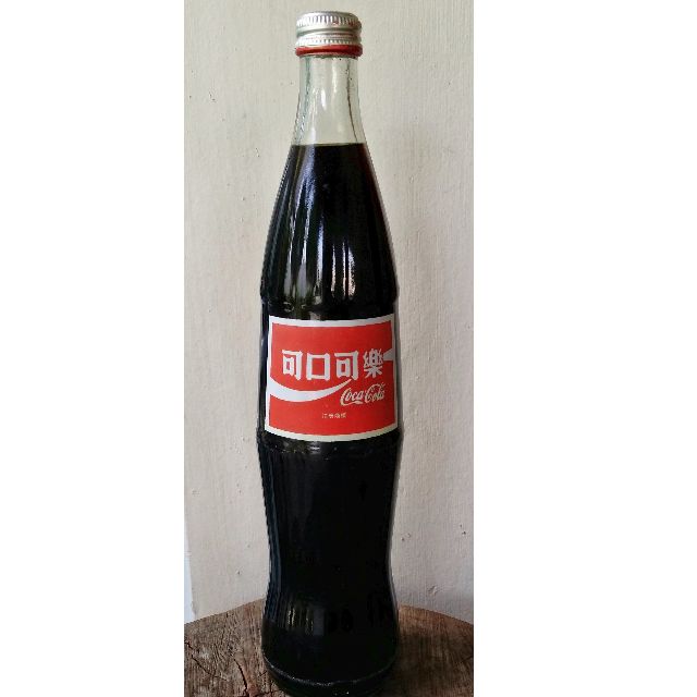 Rare 600ml Taiwan Coke / Coca Cola Glass Bottle, Food & Drinks ...