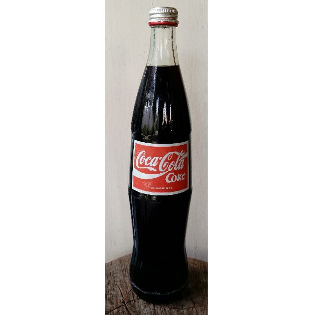Rare 600ml Taiwan Coke / Coca Cola Glass Bottle, Food & Drinks ...