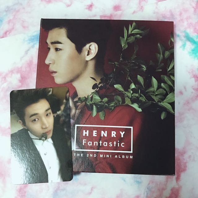 SJM Henry Fantastic album; photocard; poster, Hobbies & Toys, Memorabilia & Collectibles, K-Wave ...