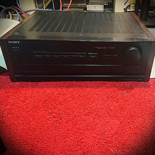 Sony F707ES Integrated Amplifier, Audio, Other Audio Equipment on Carousell