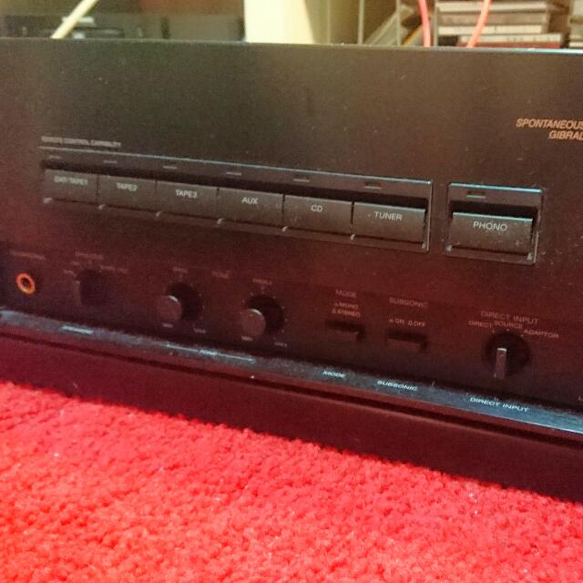 Sony F707ES Integrated Amplifier, Audio, Other Audio Equipment on Carousell