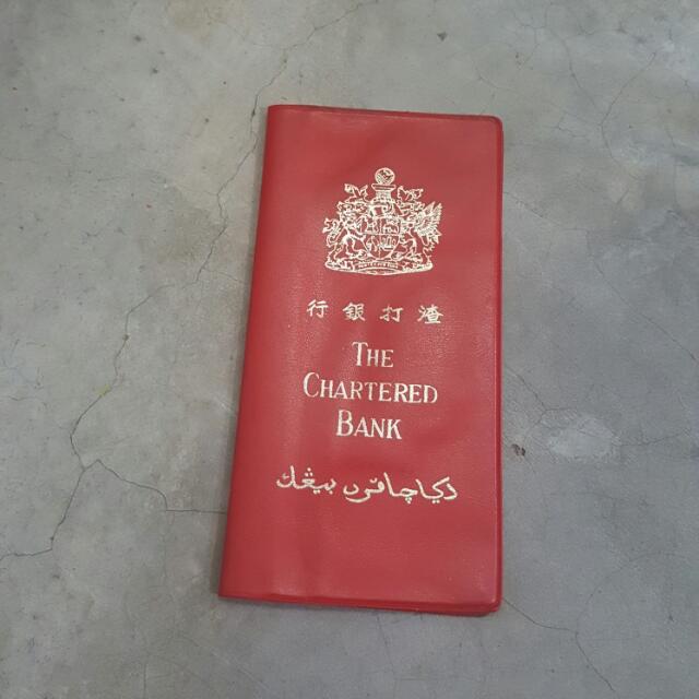The Chartered Bank Pass Book Cover, Hobbies & Toys, Memorabilia ...