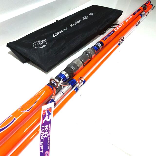 Colmic Surf Casting 4.2m, 14ft Fishing Rod, Sports Equipment, Fishing ...