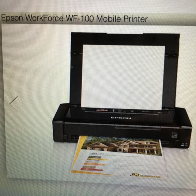 Epson Portable Printer B/W, Computers & Tech, Printers, Scanners ...