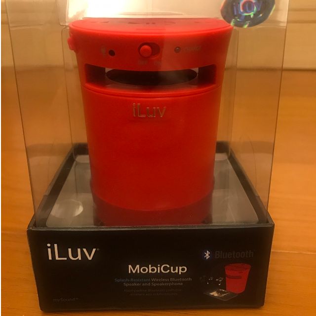【全新】iLuv Mobicup防水藍芽喇叭, 手機及配件, 電子周邊配件及產品, 其他電子周邊配件及產品在旋轉拍賣