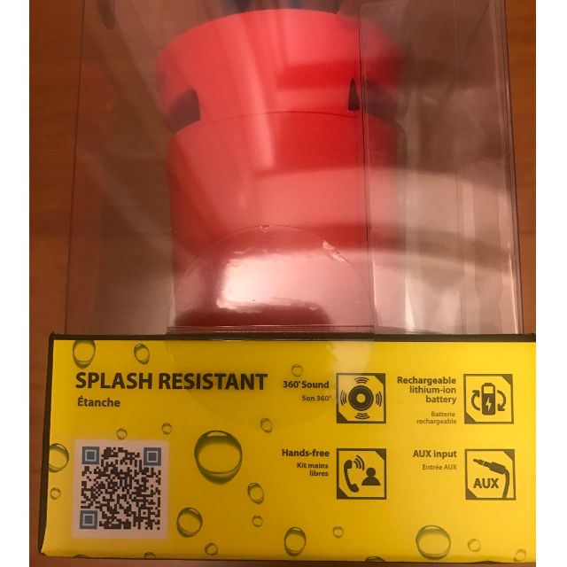 【全新】iLuv Mobicup防水藍芽喇叭, 手機及配件, 電子周邊配件及產品, 其他電子周邊配件及產品在旋轉拍賣