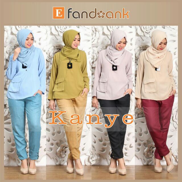 KANYE SET, Women's Fashion, Muslimah Fashion, Baju Kurung & sets on ...