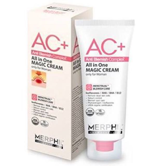 Merphil AC+ All In One Magic Cream, Beauty & Personal Care, Face, Face ...