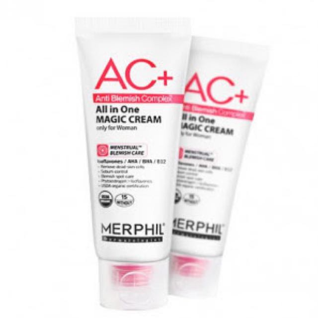 Merphil AC+ All In One Magic Cream, Beauty & Personal Care, Face, Face ...