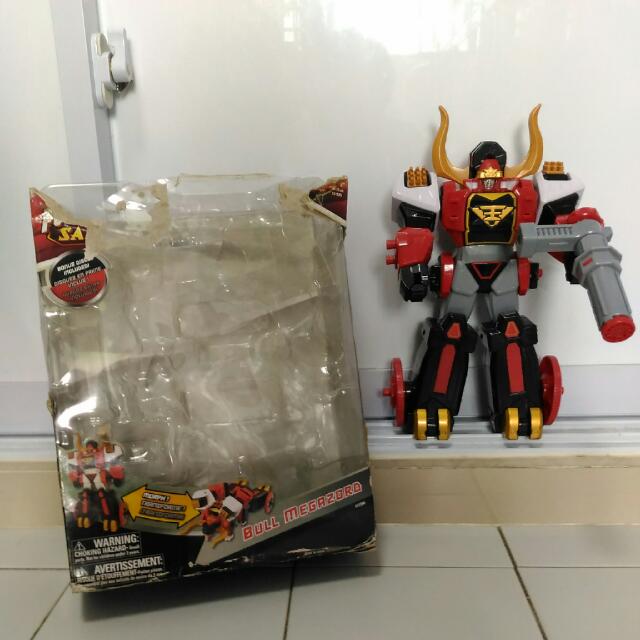 Power Ranger Samurai Bull Megazord, Hobbies & Toys, Toys & Games on ...